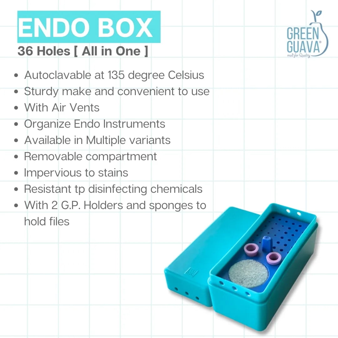 Endo Box 36 Holes - Endo Box Dental - Buy Endo Box - Dentist Endo Box